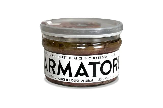 Armatore Anchovy Fillets in Olive Oil (1.3kg) | Wholesale | Delicatezza
