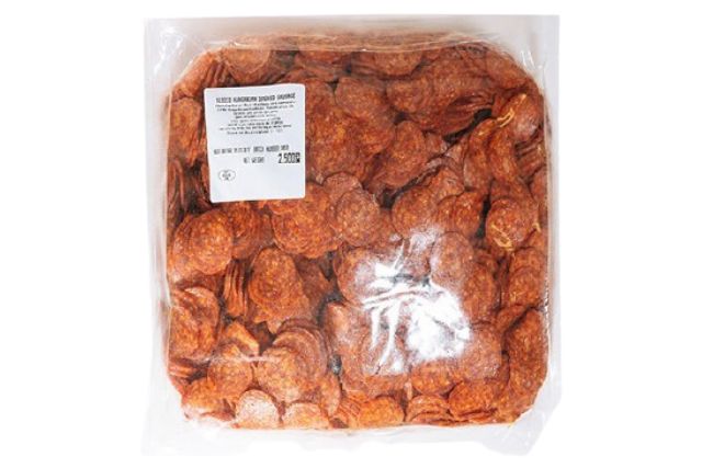 Valerio Premium Pepperoni Sausage Sliced (2kg) | Wholesale | Delicatezza