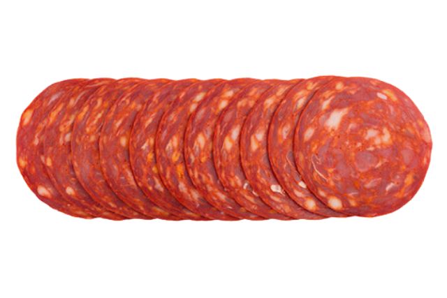 Serrano Chorizo Sausage Sliced (2kg) | Wholesale | Delicatezza
